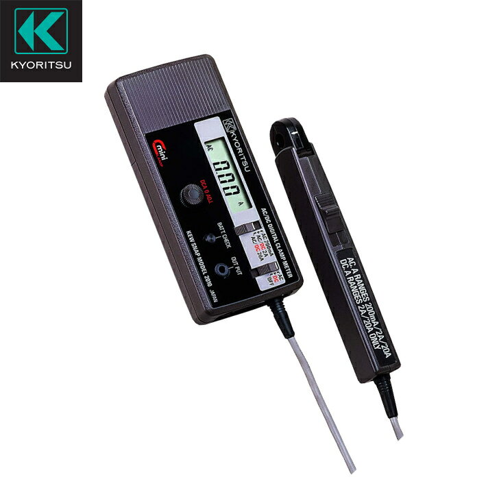 商品情報交流電流200.0mA/2.000/20.00A±1%rdg±2dgt（200mA）（50/60Hz）±1.5%rdg±8dgt（200mA）（40Hz〜2kHz）±1%rdg±2dgt（2A）（50/60Hz）±2.5%rdg±1...