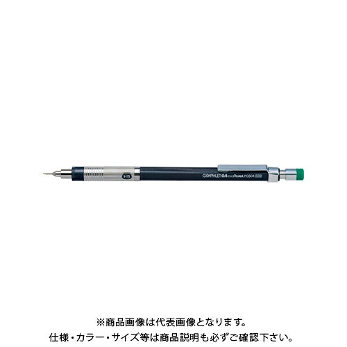 【メーカー】 ●ぺんてる 【仕様】 ●シャープ芯径：0．4mm ●長：145mm ●ガイドパイプ長：4mm ●重量：10g ●内蔵芯（出荷時）：HB ●材質：再生素材使用 ●消しゴム付 ●グリーン購入法：○ ●GPN掲載：○CROWN オフ...