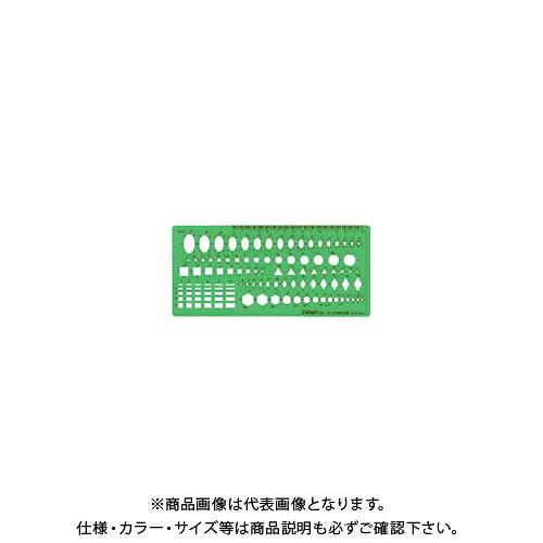 【メーカー】 ●クラウン 【仕様】 ●サイズ：縦106×横230×厚1mm ●規格：多形定規 ●材質：耐衝撃性アクリルCROWN オフィス図鑑 2021 Vol.51の【 415ページ 】をご参考下さい。