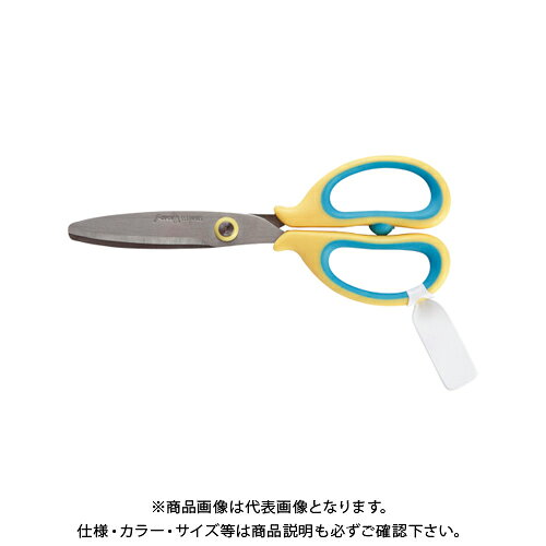 【メーカー】 ●クラウン 【仕様】 ●刃渡り：56mm ●全長：150mm ●材質：刃＝ステンレス鋼，ハンドル部＝ABS／エラストマー樹脂 ●名札付 ●仕様：左手用CROWN オフィス図鑑 2021 Vol.51の【 245ページ 】をご参...