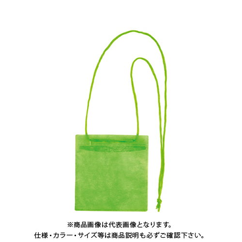 【メーカー】 ●ソニック 【仕様】 ●外寸：縦118×横110mm ●収容寸法：縦98×横104mm ●ストラップ長：約100cm ●ストラップ径：約2mm ●材質：PP，カラー不織布，ナイロン ●GPN掲載：○CROWN オフィス図鑑 2...