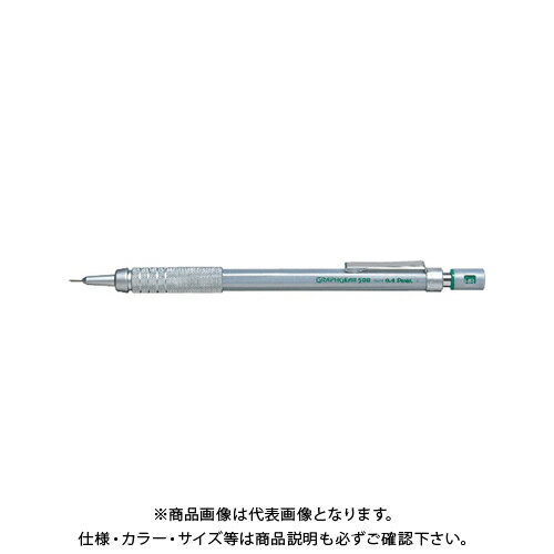 【メーカー】 ●ぺんてる 【仕様】 ●シャープ芯径：0.4mm ●長：147mm ●ガイドパイプ長：4mm ●重量：14g ●内蔵芯(出荷時)：HB ●材質：再生素材使用 ●消しゴム付 ●グリーン購入法：○ ●GPN掲載：○CROWN オフ...
