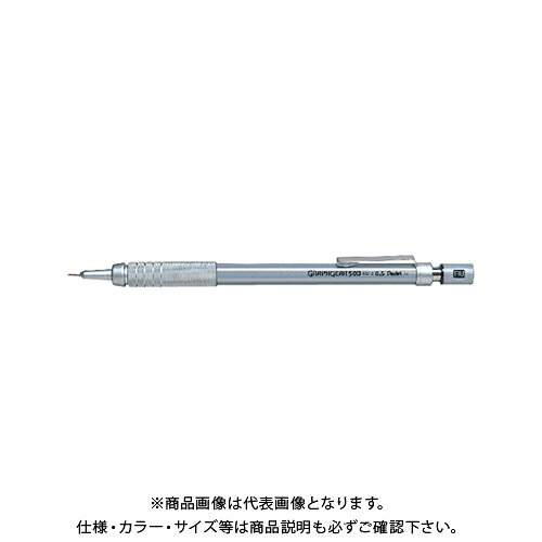 【メーカー】 ●ぺんてる 【仕様】 ●シャープ芯径：0.5mm ●長：147mm ●ガイドパイプ長：4mm ●重量：14g ●内蔵芯(出荷時)：HB ●材質：再生素材使用 ●消しゴム付 ●グリーン購入法：○ ●GPN掲載：○CROWN オフ...