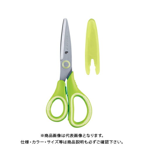 【メーカー】 ●RF 【仕様】 ●仕様：左手用 ●全長：138mm ●刃渡り：55mm ●材質：本体=ステンレス鋼/PP樹脂/エラストマー樹脂、キャップ=PC ●キャップ、名前シール2枚付CROWN オフィス図鑑 2022 Vol.52の【...