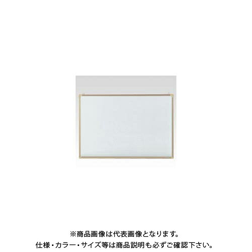 【メーカー】 ●クラウン 【仕様】 ●外寸：横900×縦600×厚55mm ●重量：4kg ●白板無地 ●材質：ボード芯材=間伐材、角パーツ=再生ABS ●受け皿、マーカー(黒)1本、イレーザー、吊下げ金具2個、取付ビス2本付 ●グリーン購...