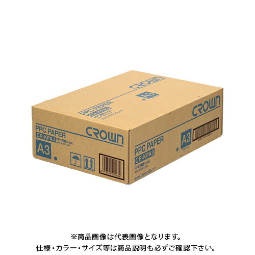 【メーカー】 ●クラウン 【仕様】 ●規格：A3判 ●坪量：64g/m2 ●四六判換算：55kg ●紙厚：0.089mm ●ISO白色度：約80%CROWN オフィス図鑑 2022 Vol.52の【 61ページ 】をご参考下さい。