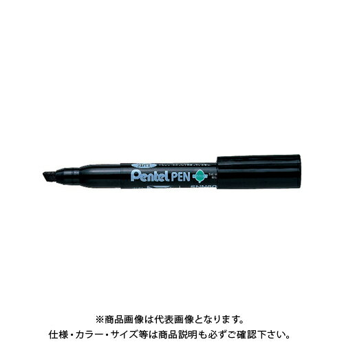 【メーカー】 ●ぺんてる 【仕様】 ●線幅：3.0〜6.0mm ●長：138mm ●インク種類：油性染料 ●材質：再生素材使用 ●エコマーク：○ ●グリーン購入法：○ ●GPN掲載：○CROWN オフィス図鑑 2022 Vol.52の【 4...