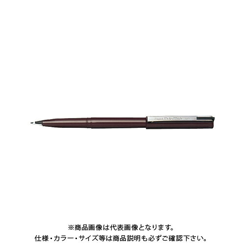 【メーカー】 ●ぺんてる 【仕様】 ●線幅：0.4〜0.7mm ●長：142mm ●インク種類：水性染料CROWN オフィス図鑑 2022 Vol.52の【 461ページ 】をご参考下さい。