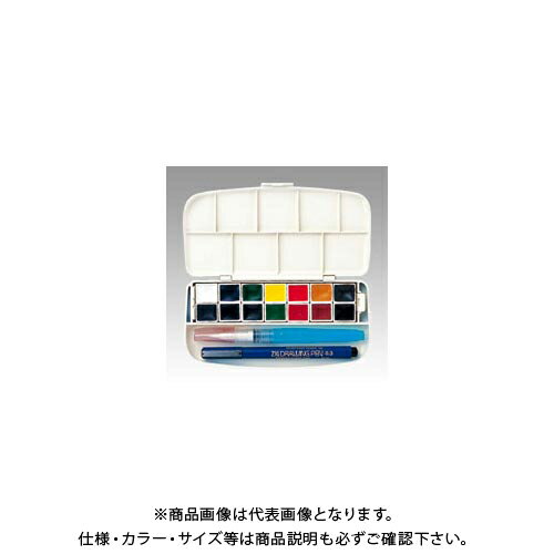 【メーカー】●呉竹【仕様】●仕様：14色●セット内容：呉竹透明水彩14色、呉竹フィス水筆ぺんmini(中)、ドローイングペン(水性顔料インキ0.3mm黒)●外寸：幅165×奥85×高23mm●重量：133gCROWN オフィス図鑑 2022...