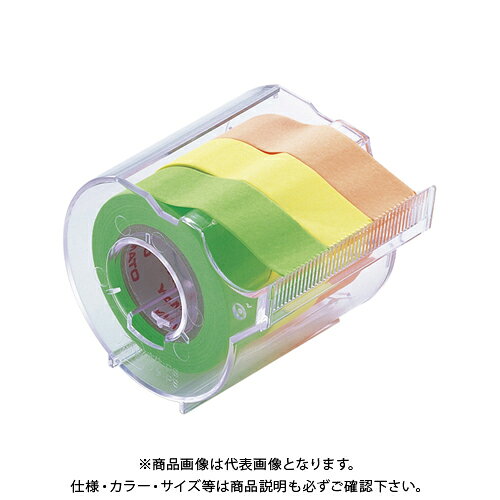 【メーカー】●ヤマト【仕様】●ロールサイズ：幅15mm×長10m●材質：テープ=蛍光紙、粘着剤=アクリル系、カッター=PSCROWN オフィス図鑑 2022 Vol.52の【 312ページ 】をご参考下さい。