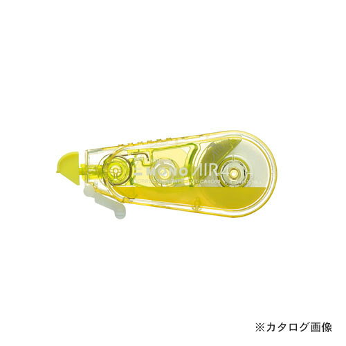 【メーカー】 ●トンボ鉛筆 【仕様】 ●テープ寸法：幅4.2mm×長10m ●外寸：全長78×横31×厚17mm ●材質：PS樹脂 ●タテ引き ●開閉式ヘッドカバー付 ●エコマーク：○ ●グリーン購入法：○ ●GPN掲載：○CROWN オフ...