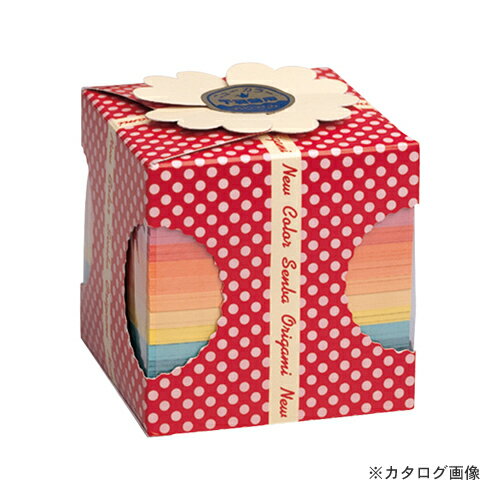 【メーカー】 ●ショウワノート 【仕様】 ●品名：ニューカラー千羽鶴用おりがみ ●仕様：15色 ●サイズ：縦70×横70mm ●折り図付CROWN オフィス図鑑 2022 Vol.52の【 429ページ 】をご参考下さい。