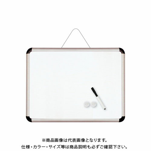 【メーカー】 ●デビカ 【仕様】 ●重量：約0.875kg ●外寸：横600×縦450×厚16mm ●板面サイズ：横550×縦400mm ●材質：表面=スチール、芯材=紙板、フレーム=アルミ、フレーム枠=ABS ●ボードマーカー(黒)、マグ...