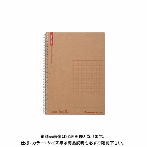 【メーカー】●マルマン【仕様】●中紙枚数：80枚●罫種類：5mm方眼●外寸：縦252×横189mm●材質：表紙=クラフトボール、中紙=筆記用紙●ミシン目入CROWN オフィス図鑑 2022 Vol.52の【 326ページ 】をご参考下さい。