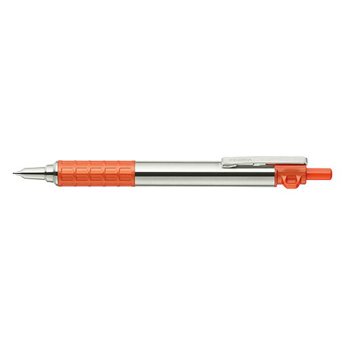 【メーカー】 ●ゼブラ 【仕様】 ●ボール径：0.7mm ●長：138.5mm ●インク種類：油性染料 ●替芯：K-0.7 ●材質：ステンレスCROWN オフィス図鑑 2022 Vol.52の【 448ページ 】をご参考下さい。