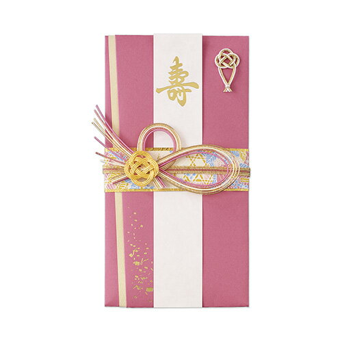 【メーカー】●マルアイ【仕様】●中袋付●外寸：縦180×横95mm●短冊：4種類(ご結婚おめでとうございます、御結婚御祝、寿、無地)●金額目安：1万〜10万円CROWN オフィス図鑑 2022 Vol.52の【 661ページ 】をご参考下さい。