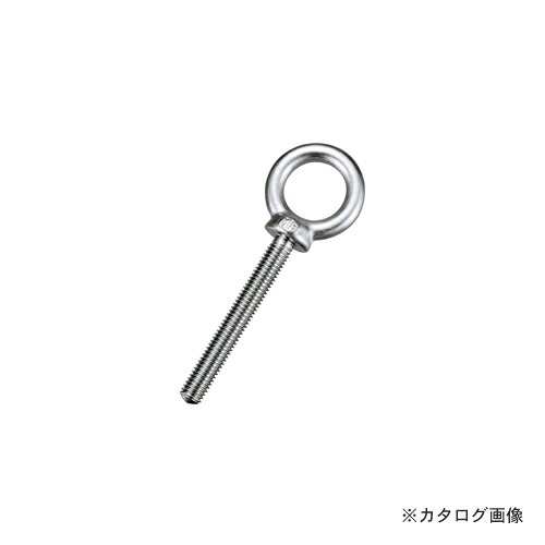 【メーカー名】 ●（株）アミリ 【特長】 ●材質：SUS304 【仕様】 ●サイズ(mm)：6 ●d(mm)：5 ●L1(mm)：29 ●L2(mm)：50 ●D(mm)：16 ●ねじ径(mm)：M6 ●重量(g)：26 ●使用荷重(kg)：50