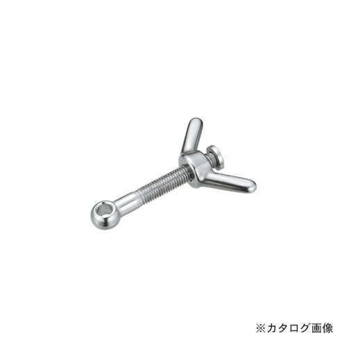 【メーカー名】 ●（株）アミリ 【特長】 ●材質：SUS304、蝶ナット＝SCS13（SUS304相当） 【仕様】 ●サイズ：M20 ●L1(mm)：120 ●d1(mm)：17 ●D(mm)：40 ●重量(g)：550