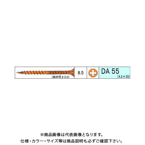 【メーカー名】 ●(株)ダンドリビス 【特長】 ●硬木に最適！造作に抜群の威力 【仕様】 ●ねじの呼び(M)：4.3 ●長さ：55 ●釘頭部径：8.5mm ●線材径：φ3.0 ●材質：鉄鋼線、クロメート