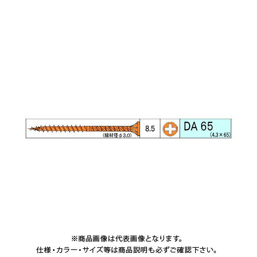 【メーカー名】 ●(株)ダンドリビス 【特長】 ●硬木に最適！造作に抜群の威力 【仕様】 ●ねじの呼び(M)：4.3 ●長さ：65 ●釘頭部径：8.5mm ●線材径：φ3.0 ●材質：鉄鋼線、クロメート