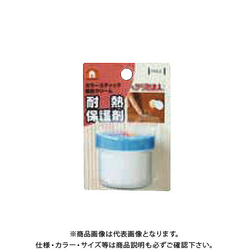 【メーカー名】 ●高森コーキ(株) 【特長】 ●コテの熱から下地を保護。 ●カラースティックの剥離性を高めます。 【仕様】 ●パッケージサイズ：100×68×41mm ●容量：30g ●個装重量：40g 【関連商品】 高森コーキ 専用電気補...