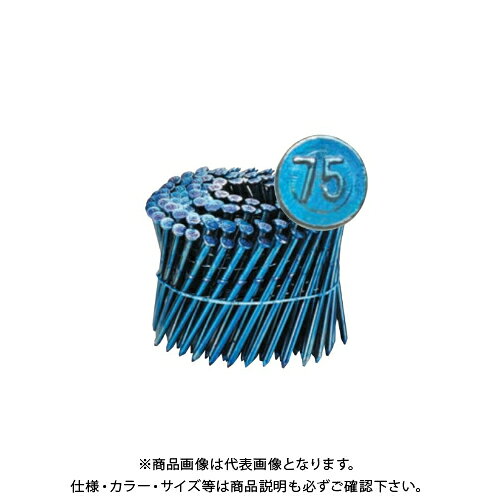 【メーカー】 ●(株)タナカ 【特長】 ●枠組壁工法用(2×4用) ●釘頭のサイズ刻印により、施工後でも使用釘の識別が可能です。 【仕様】 ●商品コード：AA3C75AA3C75 ●種類：ワイヤー連結カラーCN釘 ●サイズ：CN75mm ●...