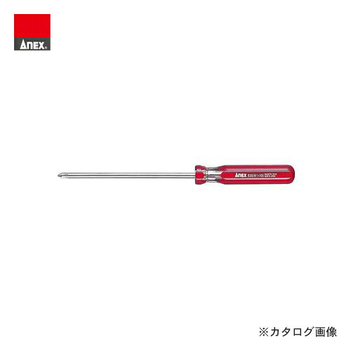 【メーカー】 ●（株）兼古製作所 【特長】 ●力が入りやすい4本溝ハンドル ●細軸(全サイズφ4mm)タイプ ●マグネット付き 【仕様】 ●サイズ(#)：1 ●軸長(mm)：75 ●全長(mm)：148 【関連商品】 アネックス ANEX ...