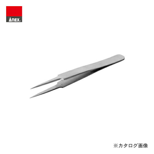 【メーカー】 ●（株）兼古製作所 【特長】 ●先端が鋭く、細くなっている精密用のGGタイプ。 【仕様】 ●幅(mm)：10 ●全長(mm)：110 【関連商品】 アネックス ANEX ピンセット 直125mm フッ素加工AAタイプ No.1...