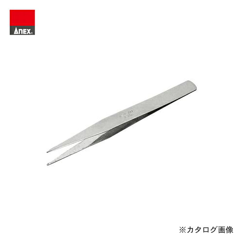 【メーカー】 ●（株）兼古製作所 【特長】 ●先端が球状になっているのでビーズなど球形のものをつかむ時に便利です。 【仕様】 ●幅(mm)：10 ●全長(mm)：125 【関連商品】 アネックス ANEX 貫通マイナスドライバー(−6×10...
