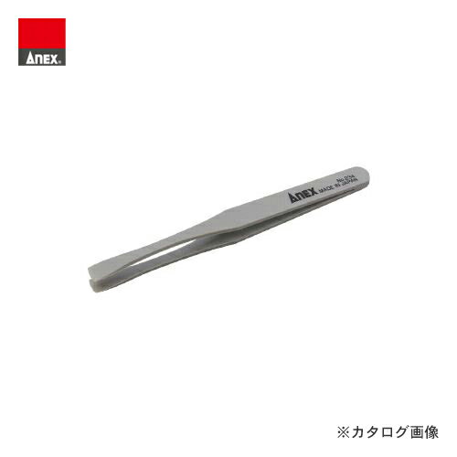 【メーカー】 ●（株）兼古製作所 【特長】 ●非磁性・絶縁性・耐薬品性・耐熱性に優れています。 ●ナイロン66ガラス強化繊維。 【仕様】 ●幅(mm)：9 ●全長(mm)：120 【関連商品】 アネックス ANEX ピンセット プラスチック...