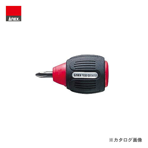 【メーカー】 ●（株）兼古製作所 【特長】 ●滑りにくく力が入るスリット形状 ●マグネット付き 【仕様】 ●サイズ(#)：1 ●軸長(mm)：15 ●全長(mm)：66 【関連商品】 アネックス ANEX スリットドライバー(＋1×100)...