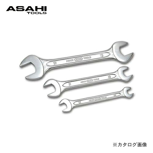 【メーカー】 ●旭金属工業（株） 【仕様】 ●JIS規格品●二面幅寸法(mm):21×23 ●全長(mm):205 ●厚み(mm):8 ●質量(g):215 ●本体:S53C ●表面処理:ニッケルクロムメッキ 【関連商品】 旭金属工業 アサ...