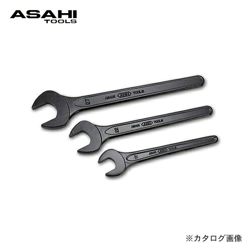 【メーカー】 ●旭金属工業（株） 【仕様】 ●全長(mm):180 ●対辺寸法(mm):19 ●頭部板厚(mm):6.5 ●柄部板厚(mm):4.5 ●質量(g):115●材質:S53C ●表面処理：カチオン電着塗装 【関連商品】 旭金属工...