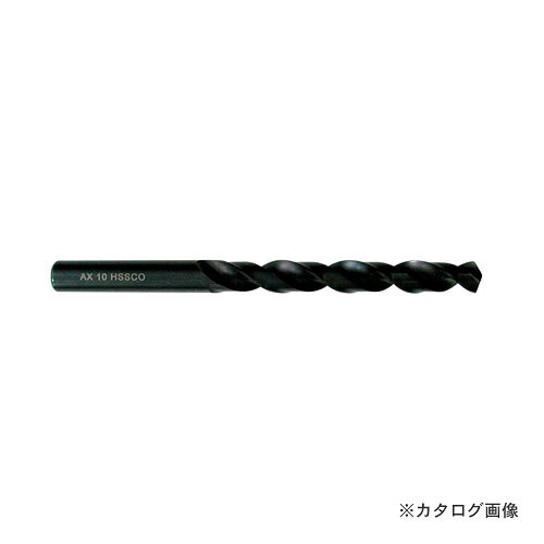 【メーカー名】●アックスブレーン（株）【用途】●鉄工・ステンレス・難削材用【特長】●刃先は食い付が良いクロスシンニング加工！【仕様】●直径：4.4mm●溝長：47mm●全長：80mm