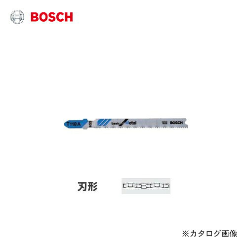 【メーカー】 ●ボッシュ（株） 【特長】 ●スイスの専用工場で生産した品質の高いジグソーブレードです。 【用途】 ●軟鋼板の切断に。 【仕様】 ●厚み(mm):1.00 ●山数:17〜23 ●切断タイプ:直線 ●切断能力(mm)アルミ:- ...