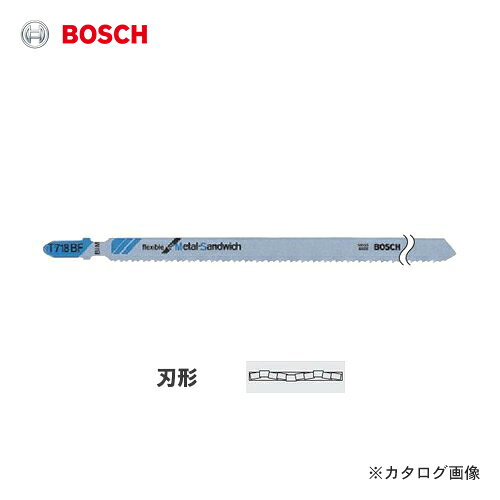 【メーカー】 ●ボッシュ（株） 【特長】 ●スイスの専用工場で生産した品質の高いジグソーブレードです。 【用途】 ●軟鋼板の切断に。 【仕様】 ●厚み(mm):1.25 ●山数:13 ●切断タイプ:直線 ●切断能力(mm)アルミ:- ●切断...