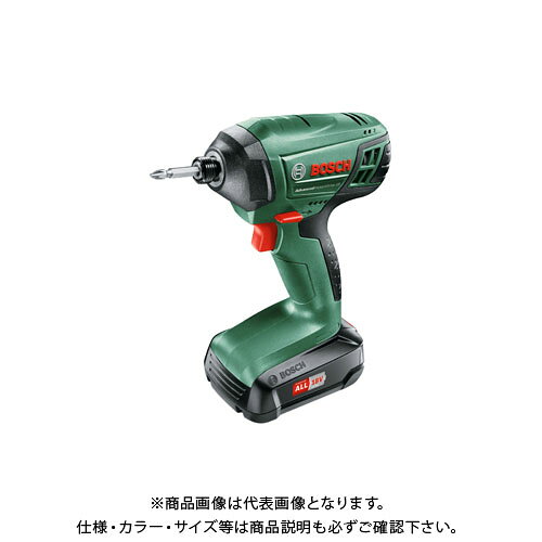 【メーカー名】 ●BOSCH(株) 【特長】 ●コードレスインパクトドライバー ●PDR18LI本体と新形状1.5Ahバッテリー1個のお求めやすいスターターセット 【用途】 ●ネジ締め、穴あけ 【仕様】 ●定格電圧18V ●回転数0-260...