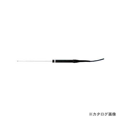 【メーカー】 ●（株）カスタム 【特長】 ●耐薬品用センサ(φ3.2)です。 【用途】 ●防水温度計（CT?5100WP、CT?5200WP）専用温度センサ 【仕様】 ●コード長:1m ●非防水タイプ ●φ3.2×150mm ●測定温度範囲...