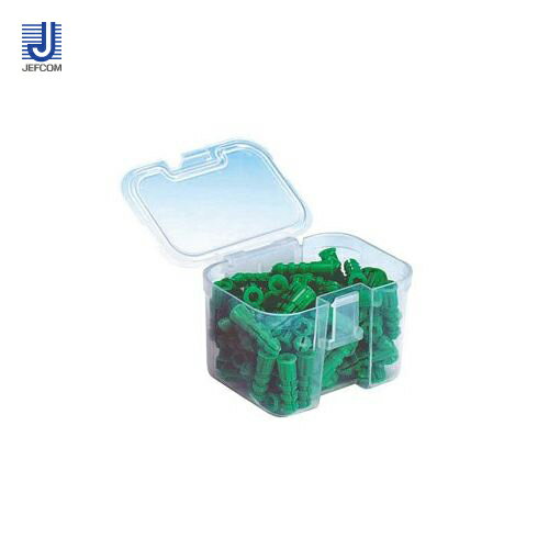 【メーカー】 ●ジェフコム（株） 【特長】 ●必要なパーツを入れてベルトに装着できる！ 【仕様】 ●ベルトクリップ付で腰ベルトに装着でき、片手でフタが開けられるので使いやすい ●クリップ部の穴をビス等に引っ掛けて壁掛けもできる ●フタは取外...