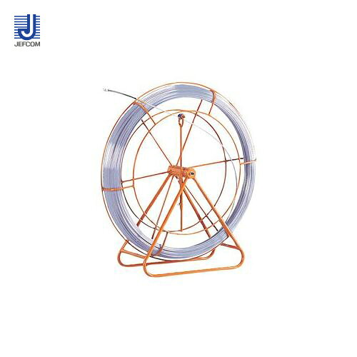【メーカー】 ●ジェフコム（株） 【特長】 ●地中線化工事のパイオニア（FRP製管内用通線工具）地中・送配電路の通管に通信線路の敷設に！ 【仕様】 ●弾力性・耐久性が抜群 ●強い、伸びない ●軽いため、運搬が楽 ●着脱自在・曲がり楽々のスネ...