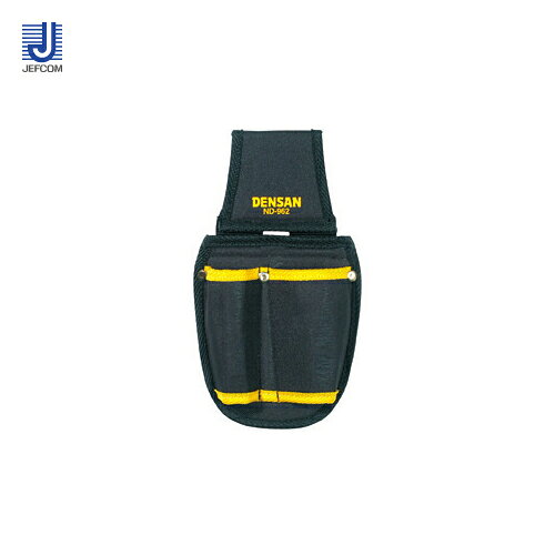 【メーカー】 ●ジェフコム（株） 【特長】 ●フレキシブルに動いて体にフィットするヒンジタイプ 【仕様】 ●ハードな使用に耐える、タフなポリエステルキャンバスのツールサック ●ペンチ2丁吊 ●サイズ：幅140×奥行30×高さ240mm ●質...