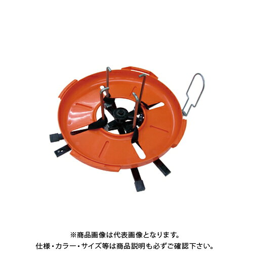 【メーカー】 ●ジェフコム（株） 【特長】 ●電線が垂れ下がらない「受皿付」＋ブレーキが効いて回りすぎない「ブレーキ付」 【仕様】 ●よく回る。ブレーキ付で必要以上に回らない！ ●ブレーキは調整可能 ●シュリンク・ラップ包装のまま繰出しでき...