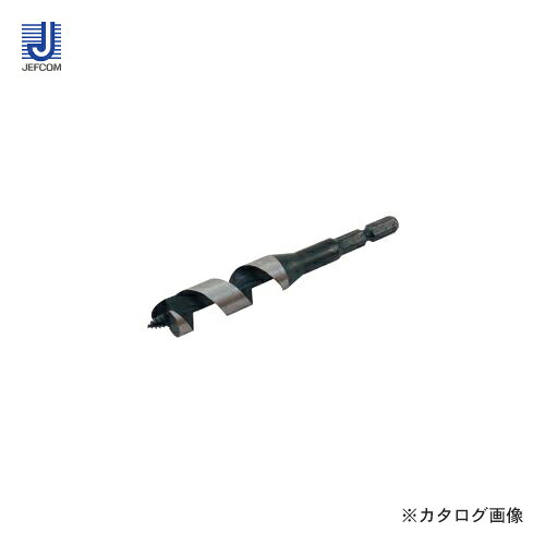 【メーカー】 ●ジェフコム（株） 【特長】 ●インパクトドライバー対応 木工用ショートドリル 【仕様】 ●特殊合金鋼を使用　キリの摩耗が少なく、長寿命 ●加工材への食い付きがよく、木クズのハケもいいので作業効率がUP ●ボードの穴あけに最適...
