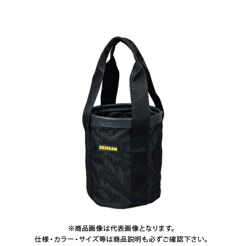 【メーカー名】 ●ジェフコム（株） 【特長】 ●ハードな現場で活躍！優れた強度の電工バケツ(外寸：φ210×高さ250mm) ●本体は、丈夫な「ポリエステルキャンバス1680デニール」を2層使用 ●持ち手は、頑丈なポリエステル製50mm幅ベ...