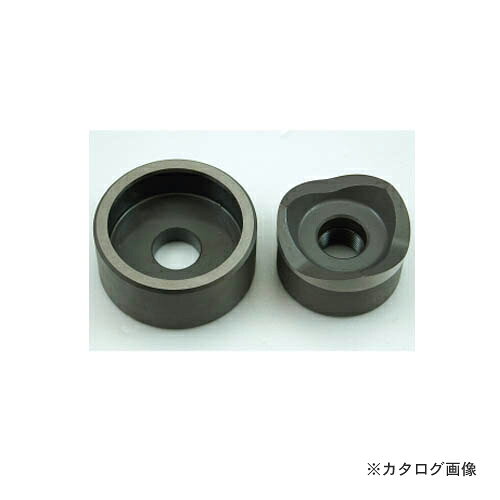 【メーカー名】 ●ジェフコム（株） 【仕様】 ●呼び寸法：ACP104(4") ●実寸法(mm)：φ115.5 ●最大板厚(mm)1.6 ●使用軸：1-2大軸 ●油圧フリーパンチ(DFP-FH)用の厚鋼電線管用パンチダイス