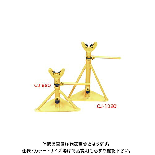 【メーカー名】 ●ジェフコム（株） 【仕様】 ●揚力：29.4kN ●ドラム押さえローラ付 ●2台1組（シャフト別売） ●底部サイズ：幅800×奥行430mm ●高さ（伸縮範囲）：652-1018mm ●質量（2台）：44kg 【関連商品】...