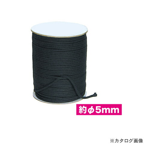 【メーカー】 ●ジェフコム（株） 【特長】 ●キンクしにくく、組み紐だから結びやすい ●ポリエステル(100%)で強力 ●色あせしにくい ●屋外の日光、風、雨、雪等にさらされる厳しい自然環境のもとでの使用にぴったりの結束ロープ ●ナイロンケ...