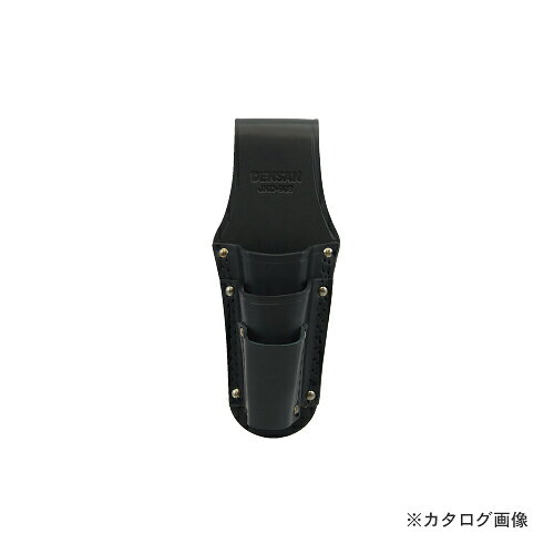 【メーカー】 ●ジェフコム（株） 【特長】 ●高級黒牛ヌメ革使用のツールホルダー！ ●製造、染色、型押し、裁縫の全てを日本の職人の手で仕上げました ●高級牛ヌメ表革を黒色本染め ●一枚革の使用で、薄い皮を接着したものに比べて軽量 ●コバ(革...