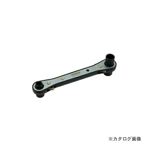 【メーカー】 ●ジェフコム（株） 【特長】 ●1本で4サイズ(8、10、12、13mm)のラチェット機能付！ ●落下防止用吊下げ穴 ●ラチェット切替えレバー ●8mmソケット(6角)・10mmソケット(12角)・12mmソケット(12角)・...