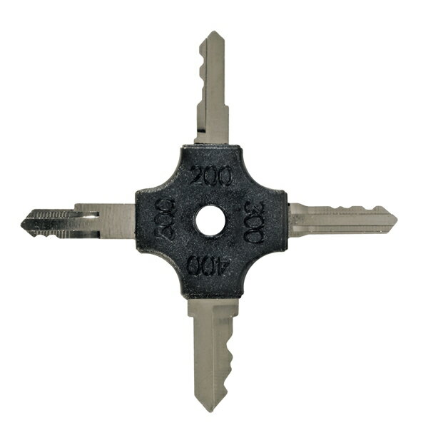 【メーカー】 ●ジェフコム(株) 【特長】 ●4タイプのカギに対応した配電盤、分電盤用の合鍵 ●配電盤、分電盤用の合鍵 ●4タイプのカギに対応 ・No.500 タキゲン ・No.400 タキゲン ・No.300 タキゲン ・200番 ●本体...